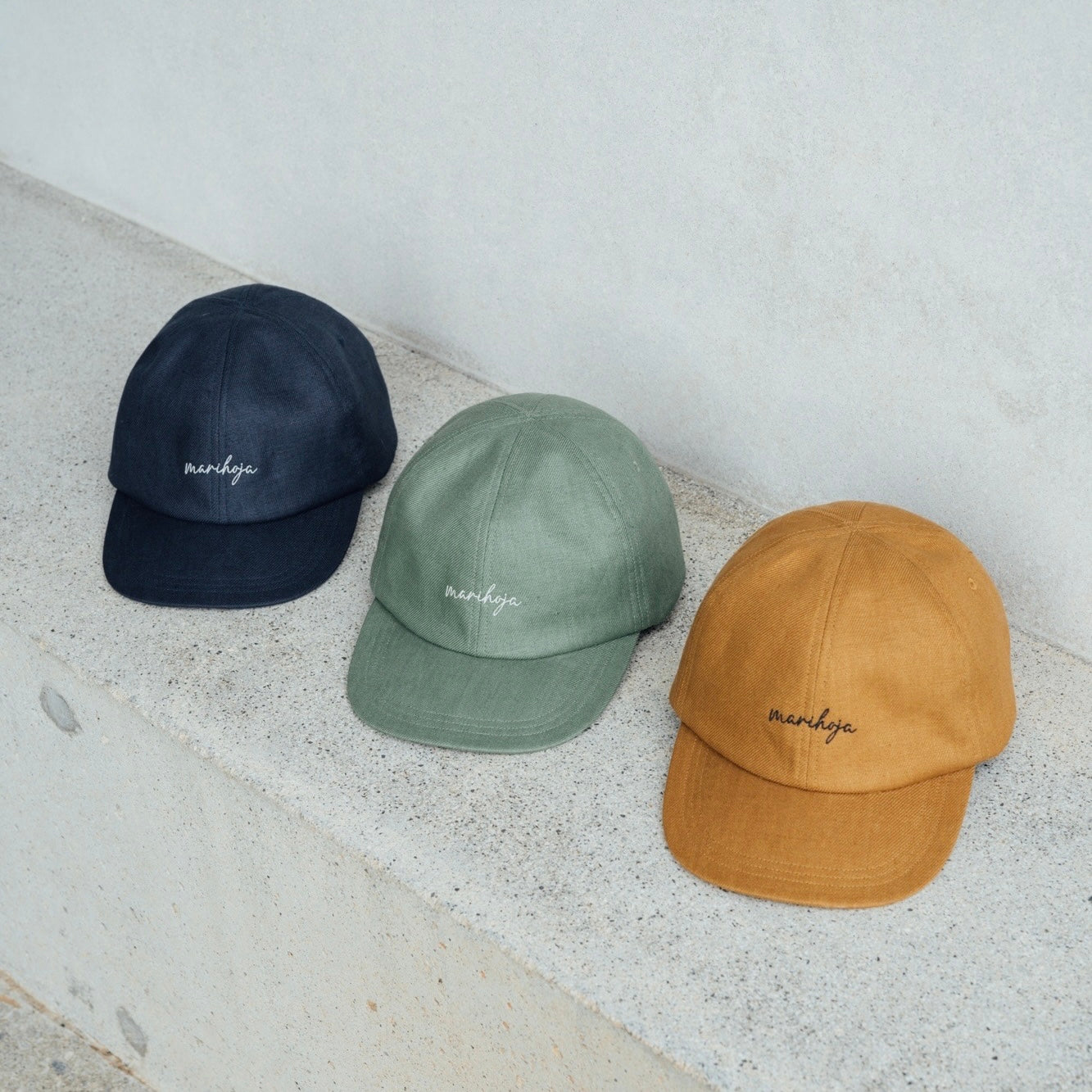 Linen Logo Cap | marihoja